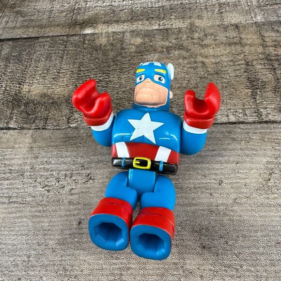 Mega Bloks | Toys | Captain America Minifigure Mega Bloks Building Toy ...
